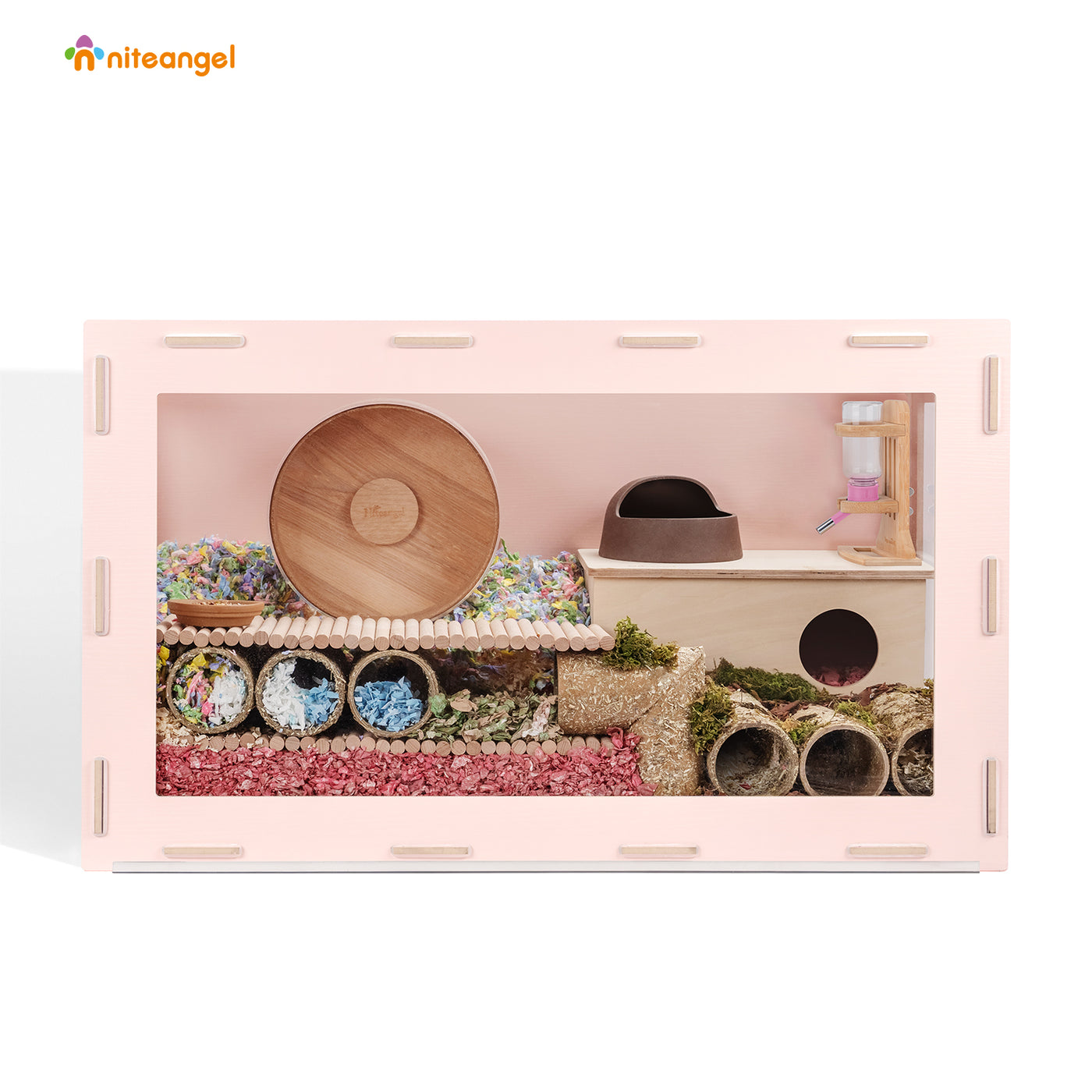 Niteangel Bigger World MDF Terrarium Aspen Poplar Wooden Enclosure for ...