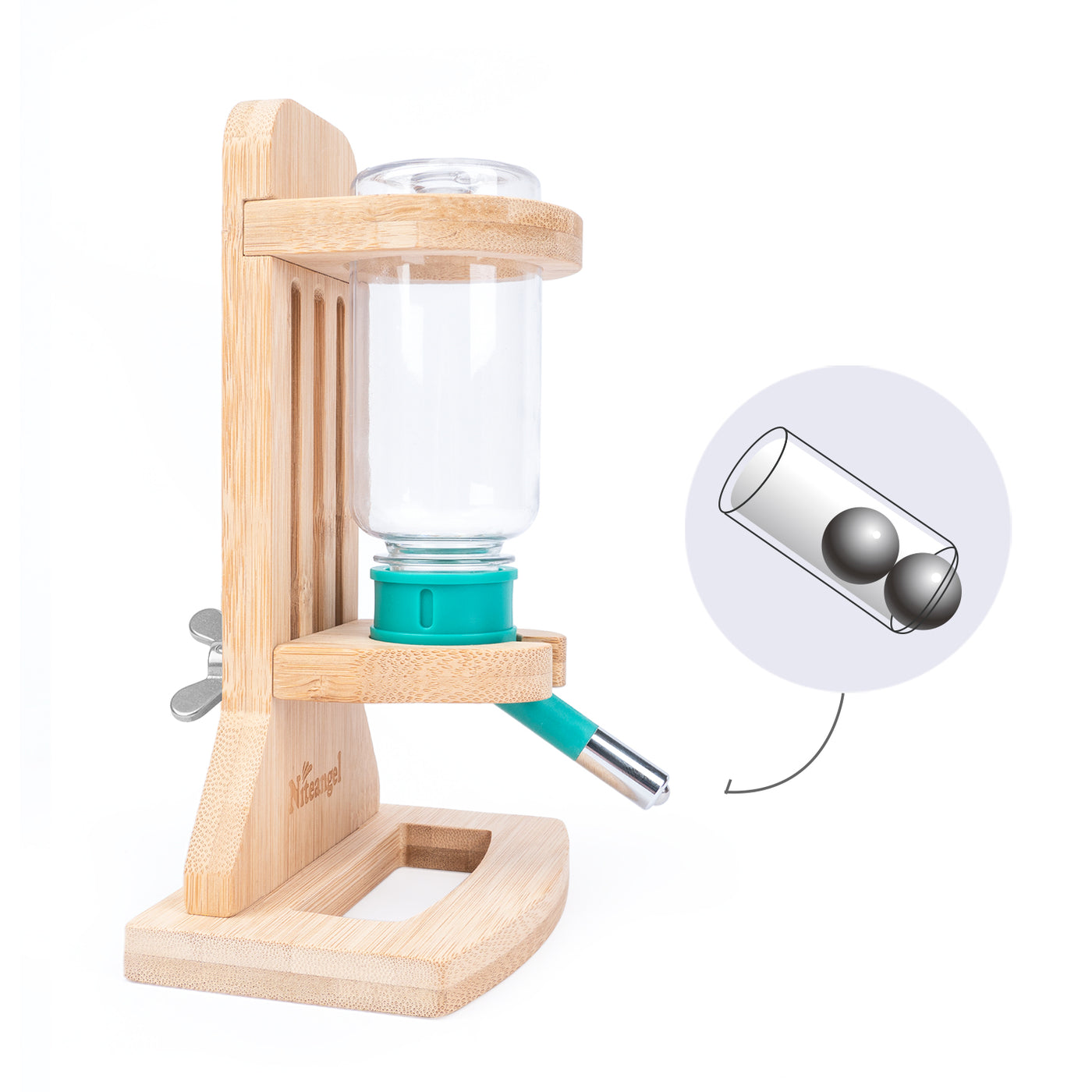 Niteangel Water Bottle with Stand for Small pet Rodents — Niteangel Pet